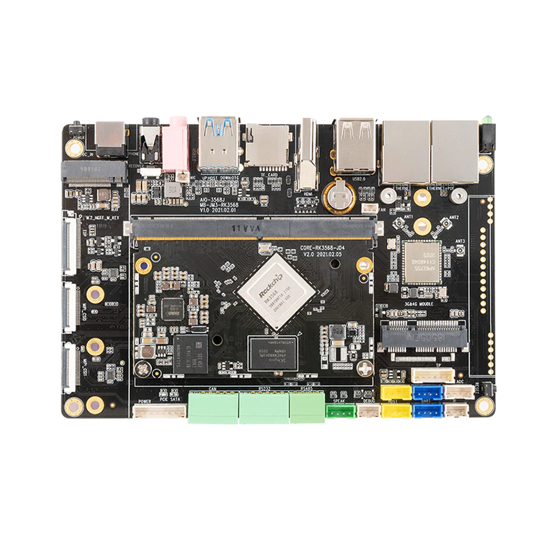 AIO-3568J Quad-Core High-Performance AI Motherboard | Firefly Store